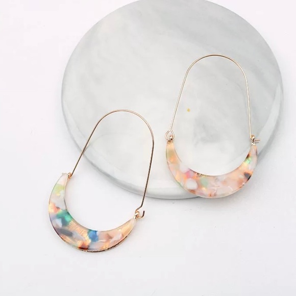 Jewelry | Graceacrylic Hoops | Poshmark